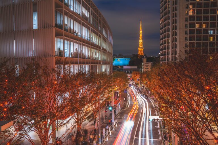 Roppongi Hills (winter illumination) - Outside The Room